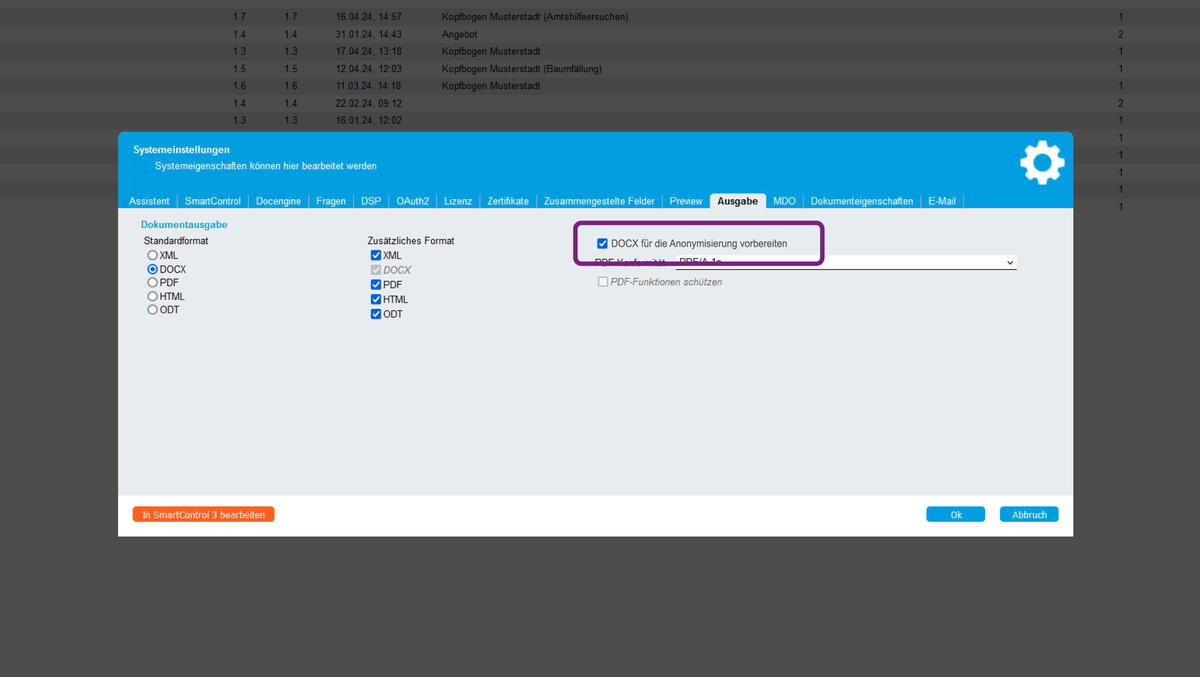 Neu! Dokumente mit SmartDocuments anonymisieren / SmartDocuments Deutschland GmbH
